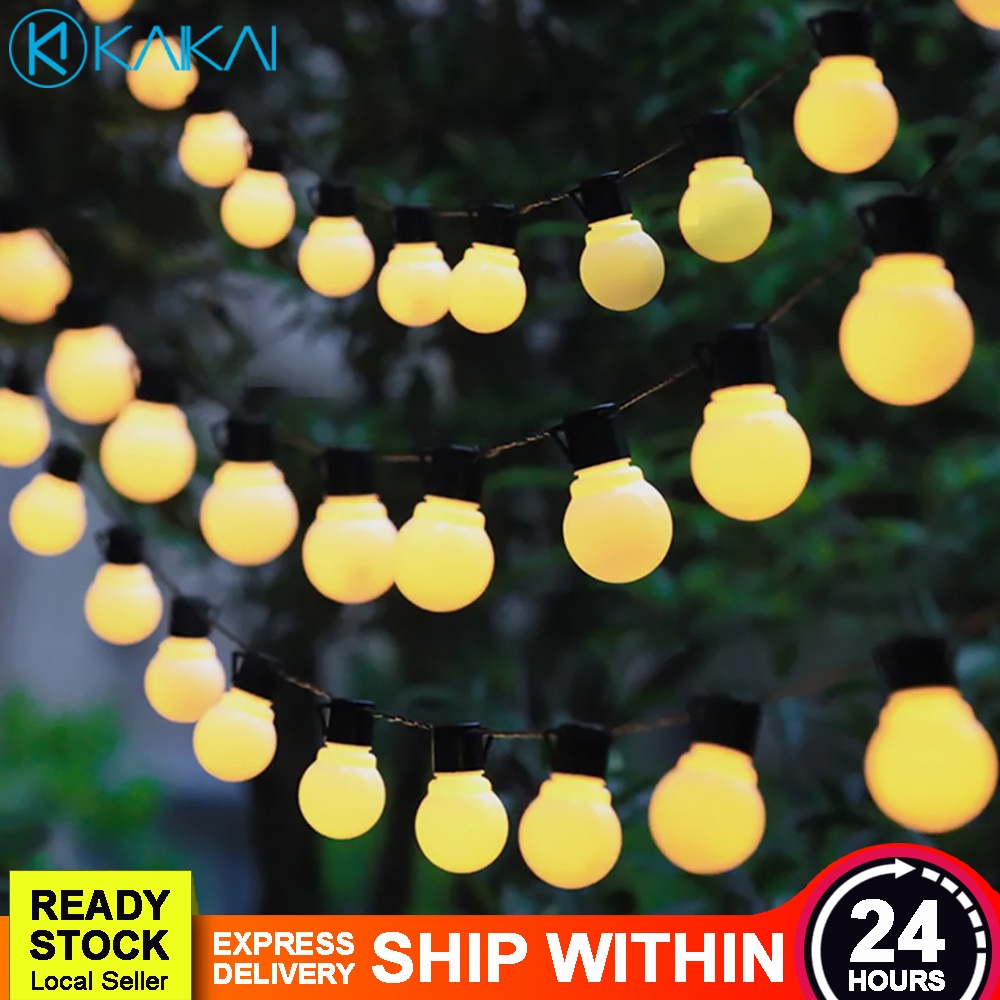 🔥 DURABLE 🔥 Water Resistance Easy Self DIY G50 LED Clear White Bulbs ...