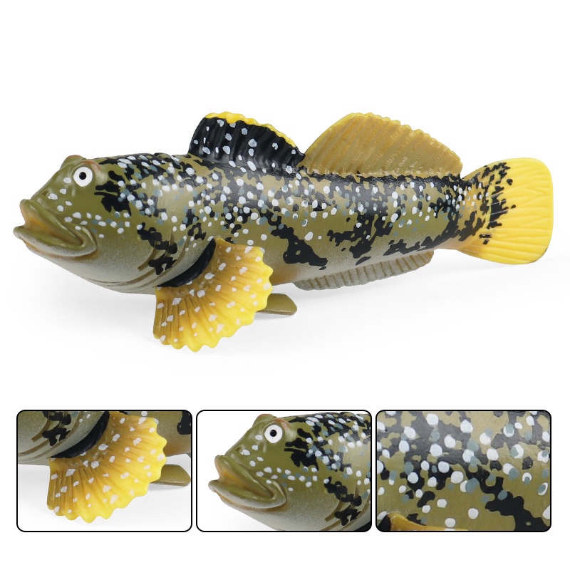 simulation model freshwater mudskipper jump fish educational toys for ...