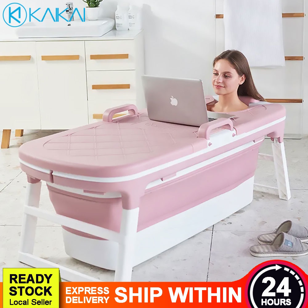 🔥 ADAPTIVE SHAPE 🔥 Collapsible Restroom Soaking Bath Tub Transportable ...