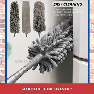 Telescopic Rod Feather Duster Microfiber Duster Telescopic Pole Dust ...