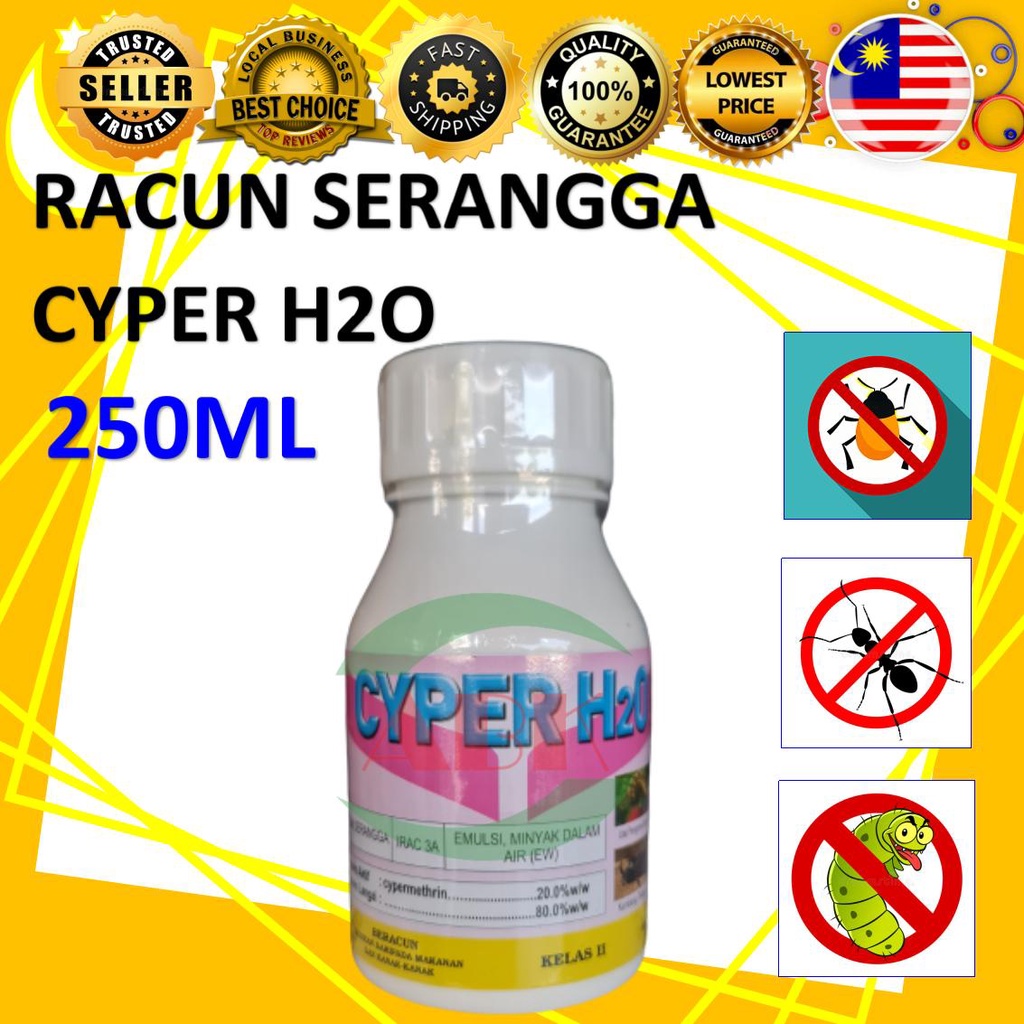 [OFFICIAL SELLER] CYPER H20 250ML (FARMCOCHEM) 100% ORIGINAL | Shopee ...