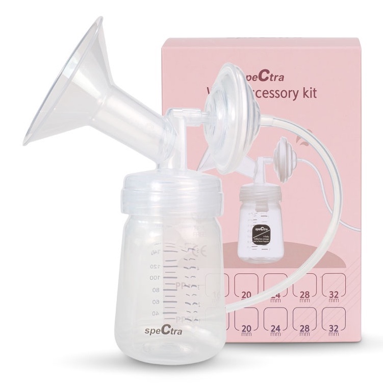 Original Spectra Premium Breast Shield Set - WIDE NECK (For Spectra S1 ...