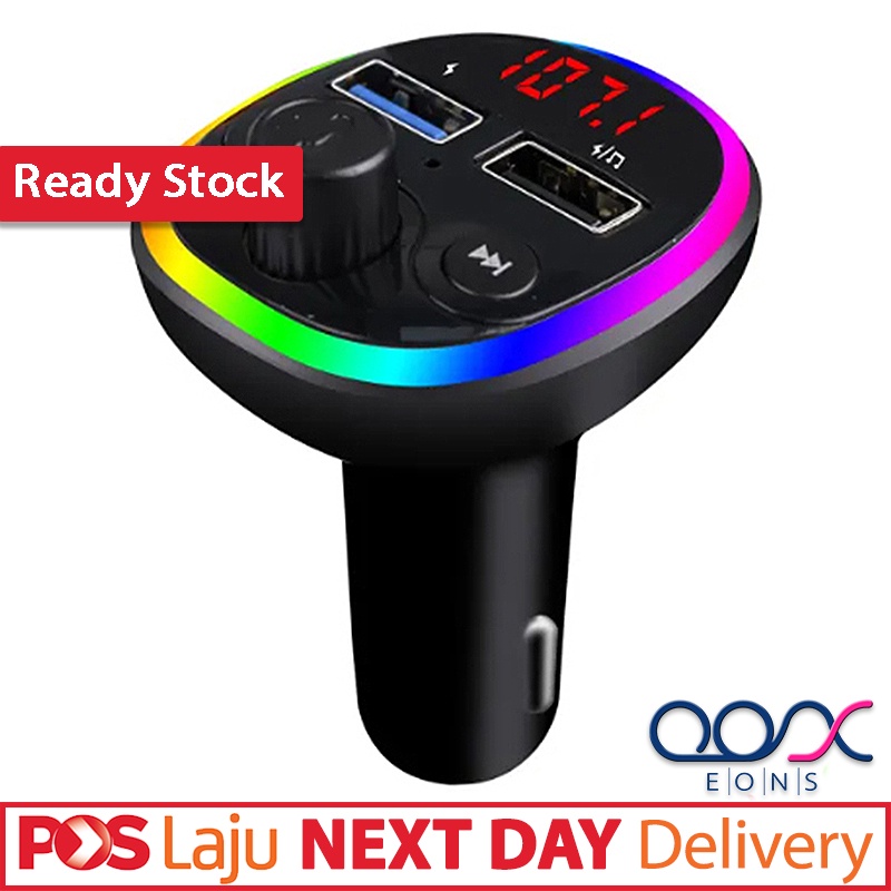 SEAMLESS CONNECT 💖 Dual USB Charging Port 3.1A Car Bluetooth ...