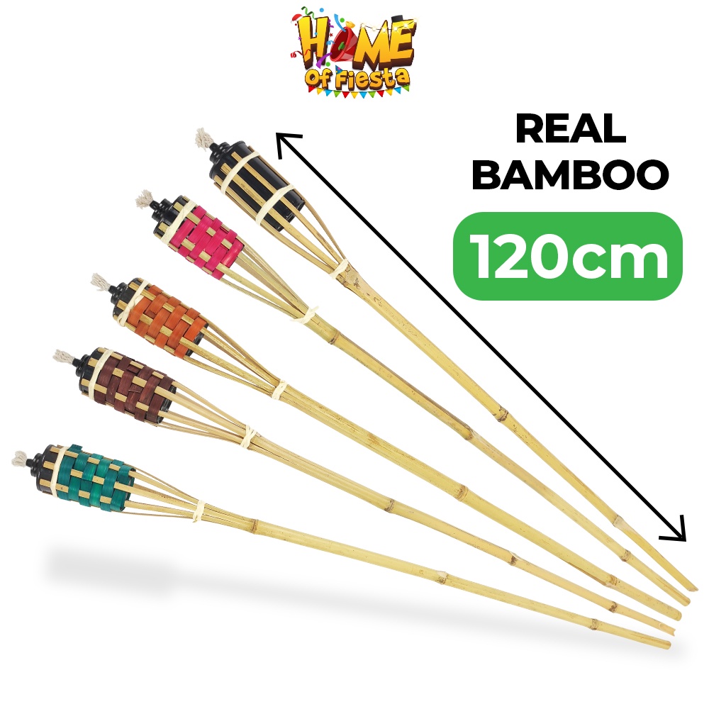 HOFS 120cm Hari Raya Bamboo Lampu Pelita Buluh Kerosin Pelita Raya ...