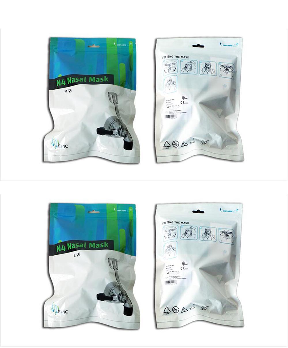 BMC NM4 Nasal Mask For All Sizes Face With Headgear and SML 3 Size ...