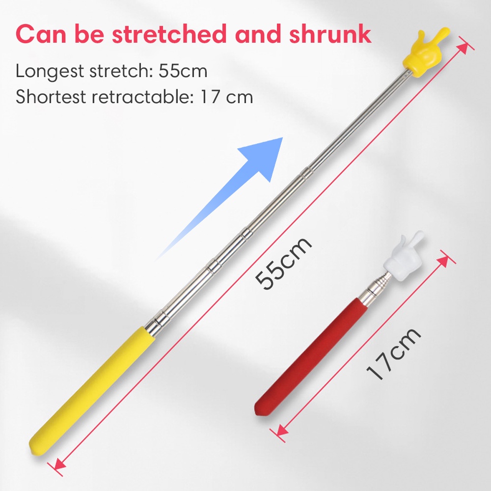55cm Telescopic Teaching Pointer Whiteboard Pointer Teaching Pen Aids ...