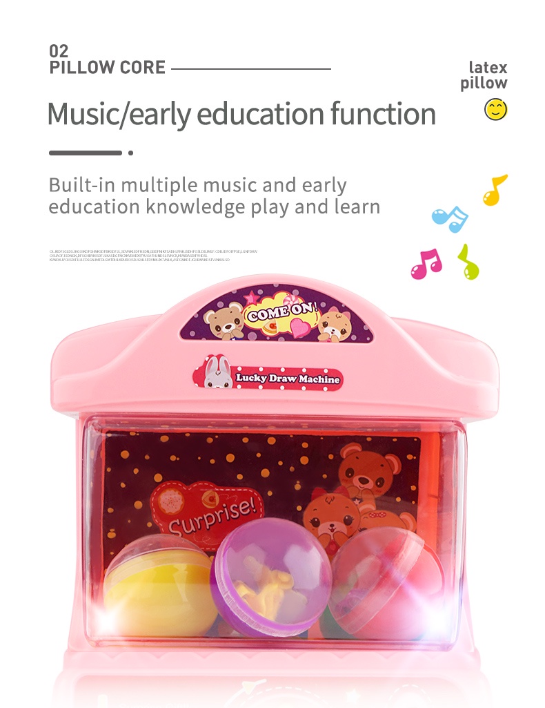 [Qilemeng] Kids Mini Egg Twisted Machine Electric Candy Vending Capsule ...
