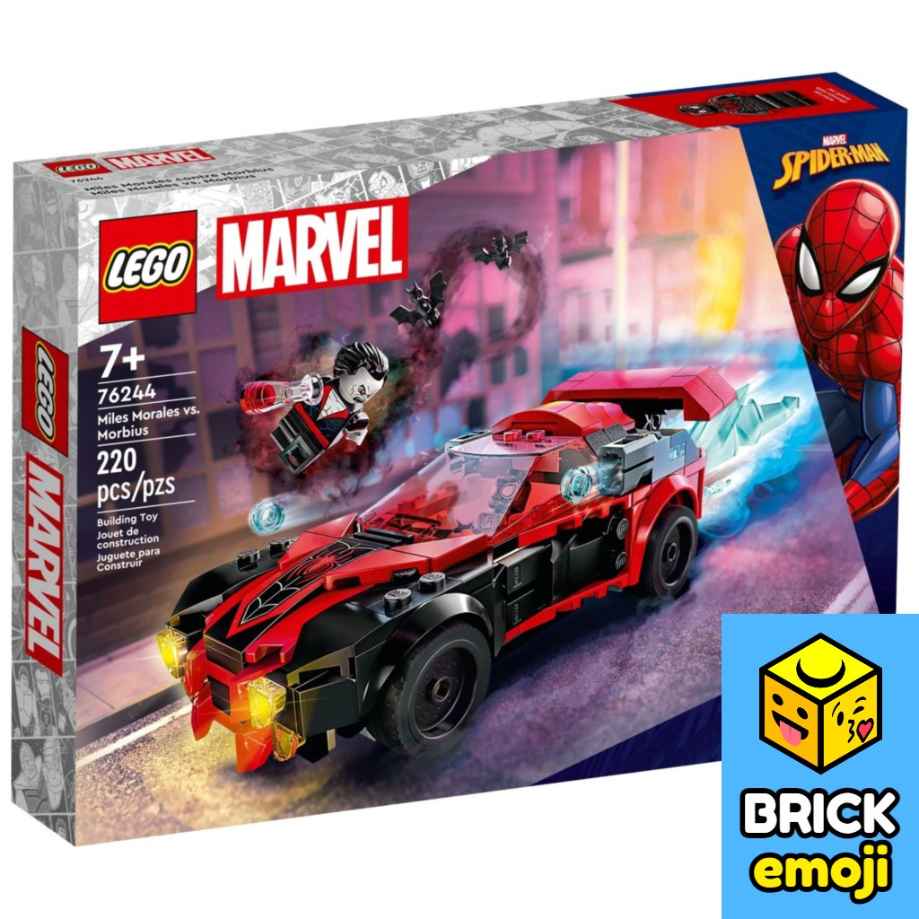 LEGO 76244 Marvel Miles Morales vs. Morbius | Shopee Malaysia