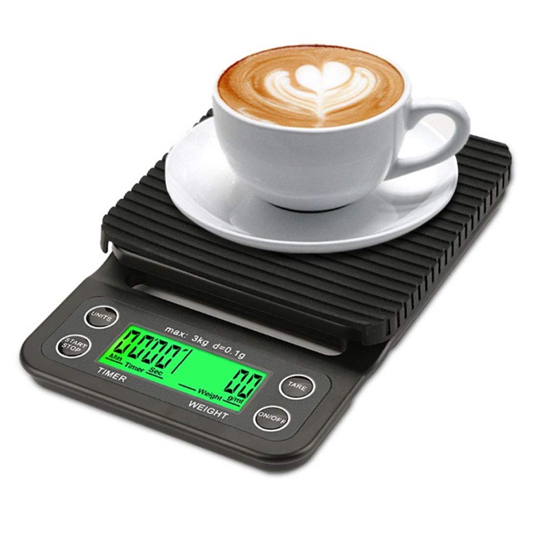 Precision Drip Coffee Scale Coffee Weighing 0.1g Drip Coffee Scale with ...