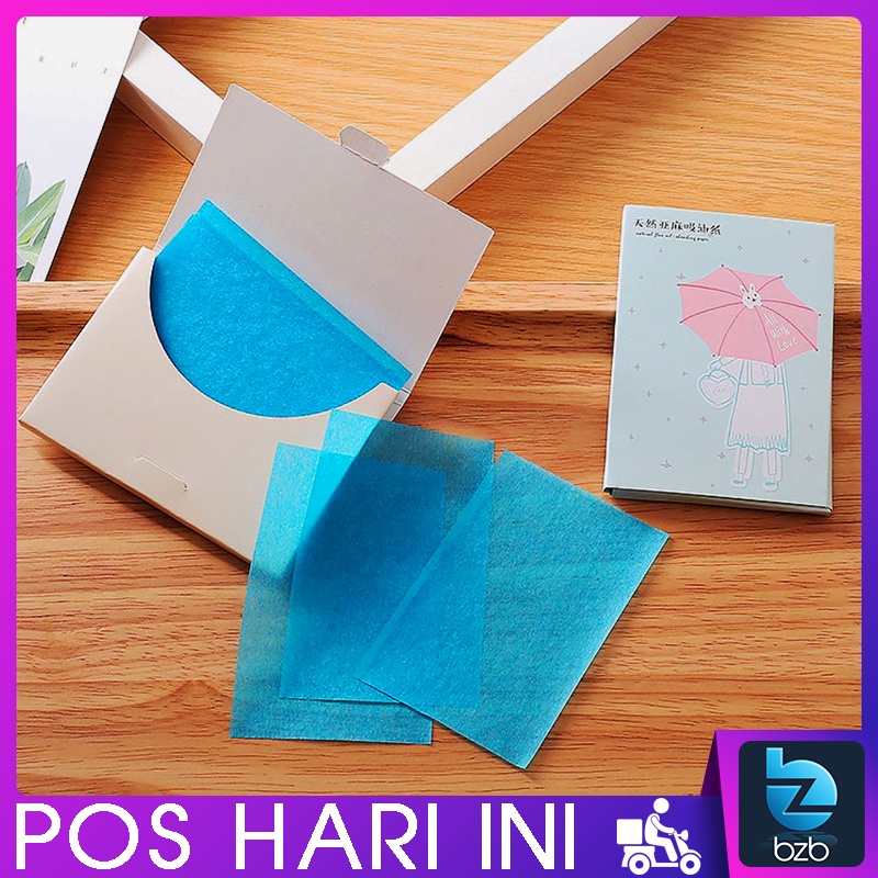 💥 POCKET SIZED 💥 50pcs Facial Oil Absorbing Paper Face Facial Cleansing ...