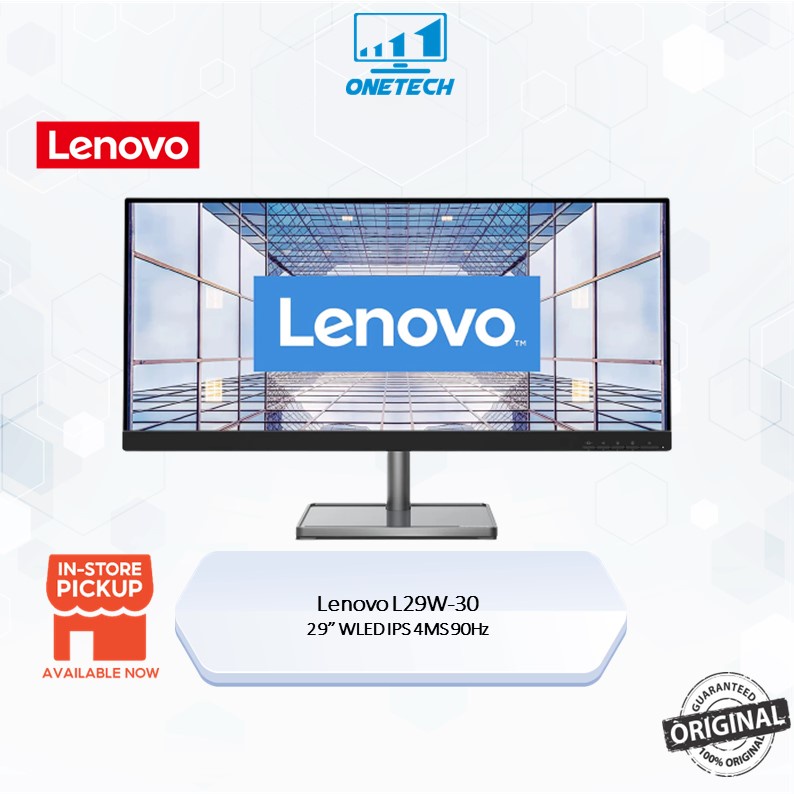 Lenovo 66E5GAC3MY L29W-30 Ultra-Wide Monitor (29" IPS WLED/4MS/90Hz/3 ...
