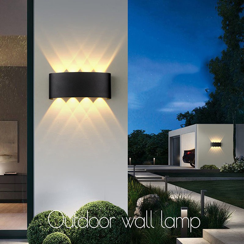 CANMEIJIA 2/4/6/8/10W LED Wall Light Waterproof Outdoor Wall Lamp ...