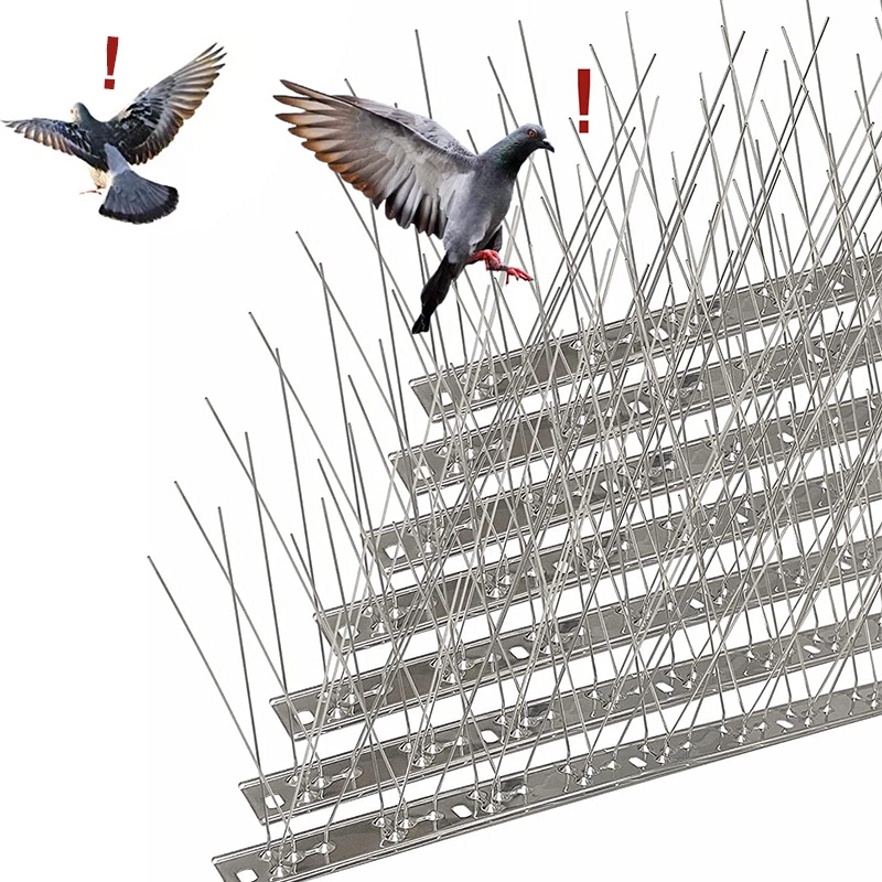 Animal Deterrent Spike Effective Repel 33cm Stainless Steel Bird Avian ...