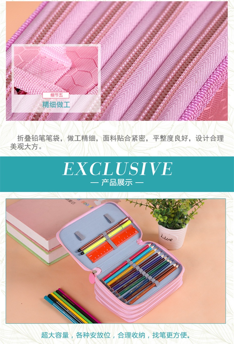 Multi-layer Super Large Pencil Case two-layer/three-layer/four-layer ...