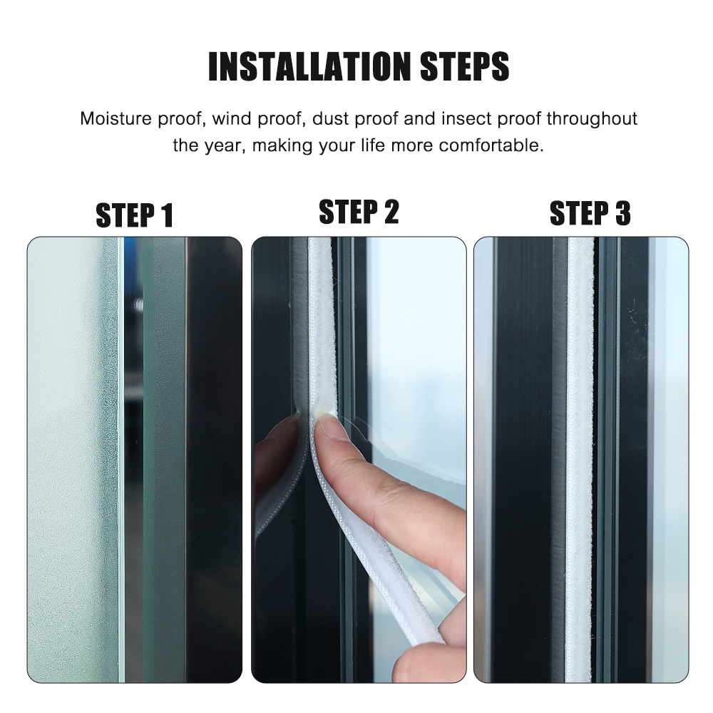 House Soundproofing Windproof Stronger Stickiness door sealing tape ...