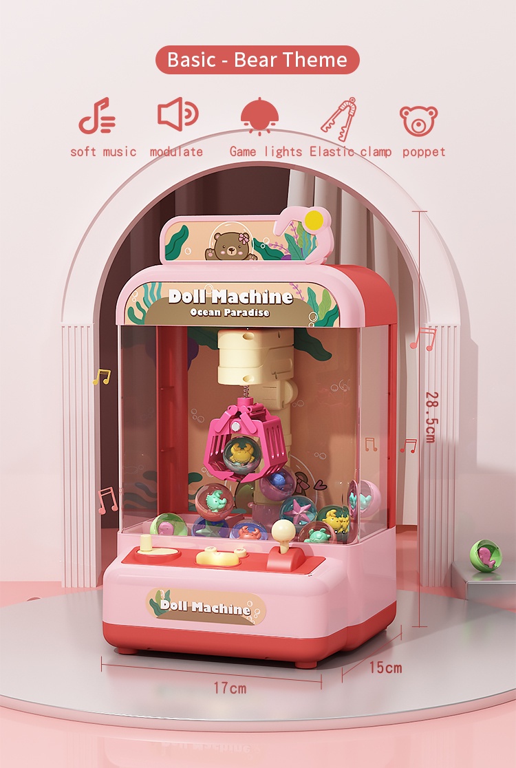 [Qilemeng] Claw Machine Toys Kids Large Machine Vending Machine Toy ...