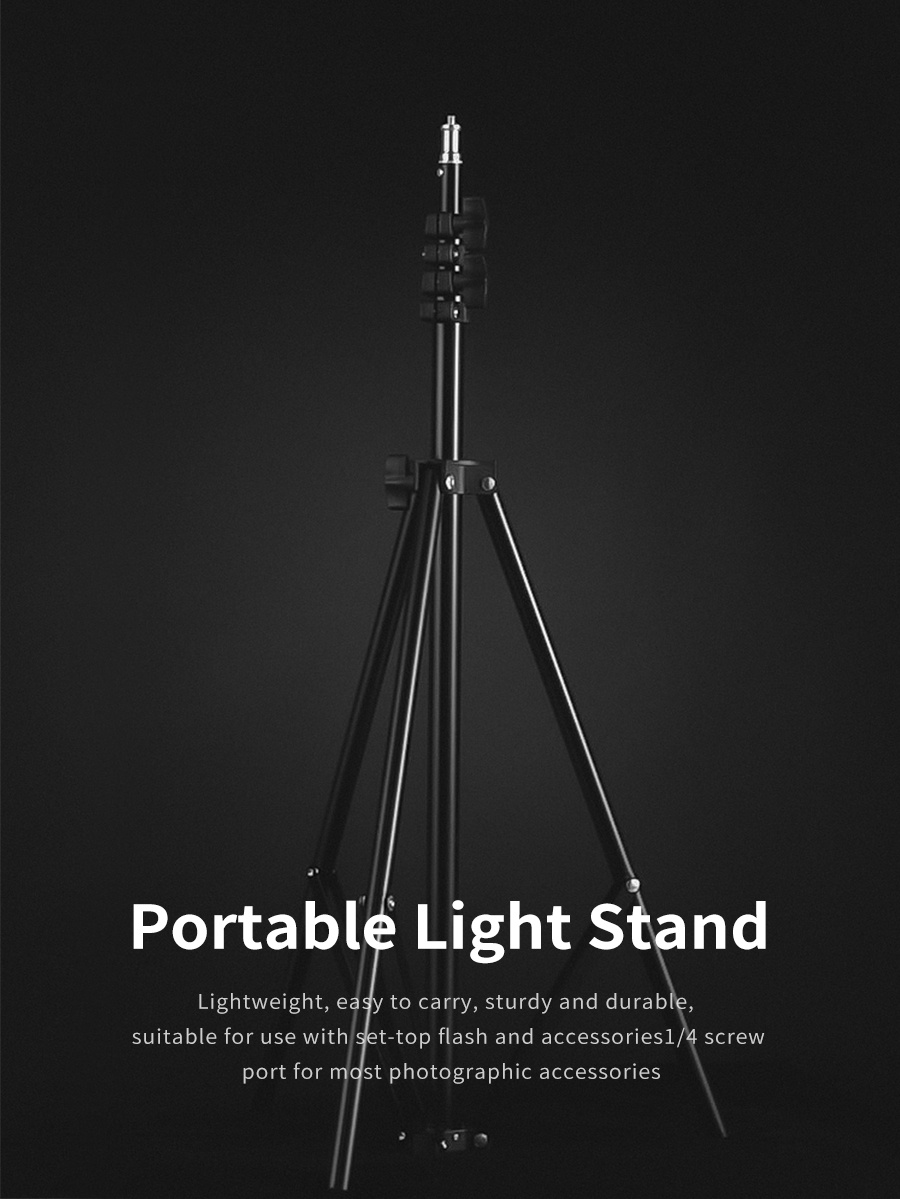 Godox 200cm 280cm Photography Studio Lighting Photo Light Stand Tripod ...