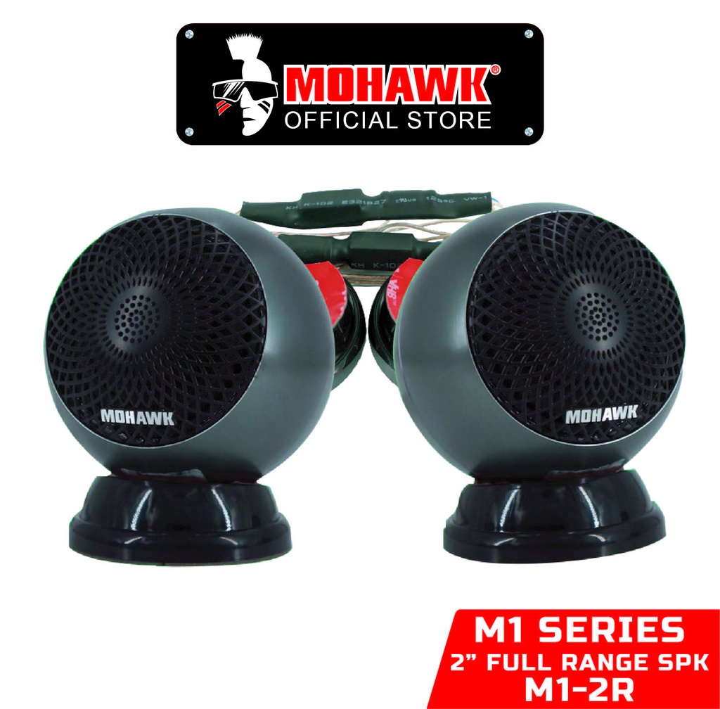 MOHAWK M1 Series M1-2R 2 Way Full Range With Bass Car Speaker ( 2 Inch ) | Shopee Malaysia