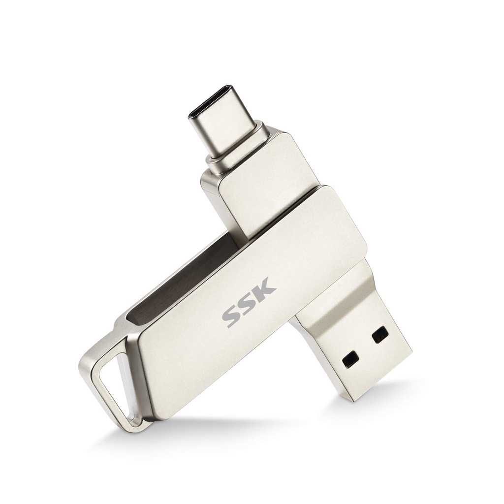 SSK 220MB/s 128GB Flash Drive Type C OTG Flashdrive USB3.2 256GB USB ...