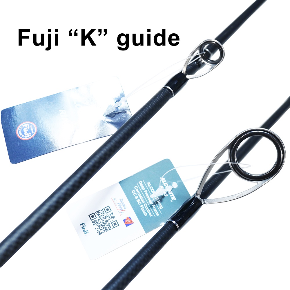 HYMIR Fuji Fishing Rod 2.1M(7ft) 8-16LB Spinning Rod Baitcasting Rod ...