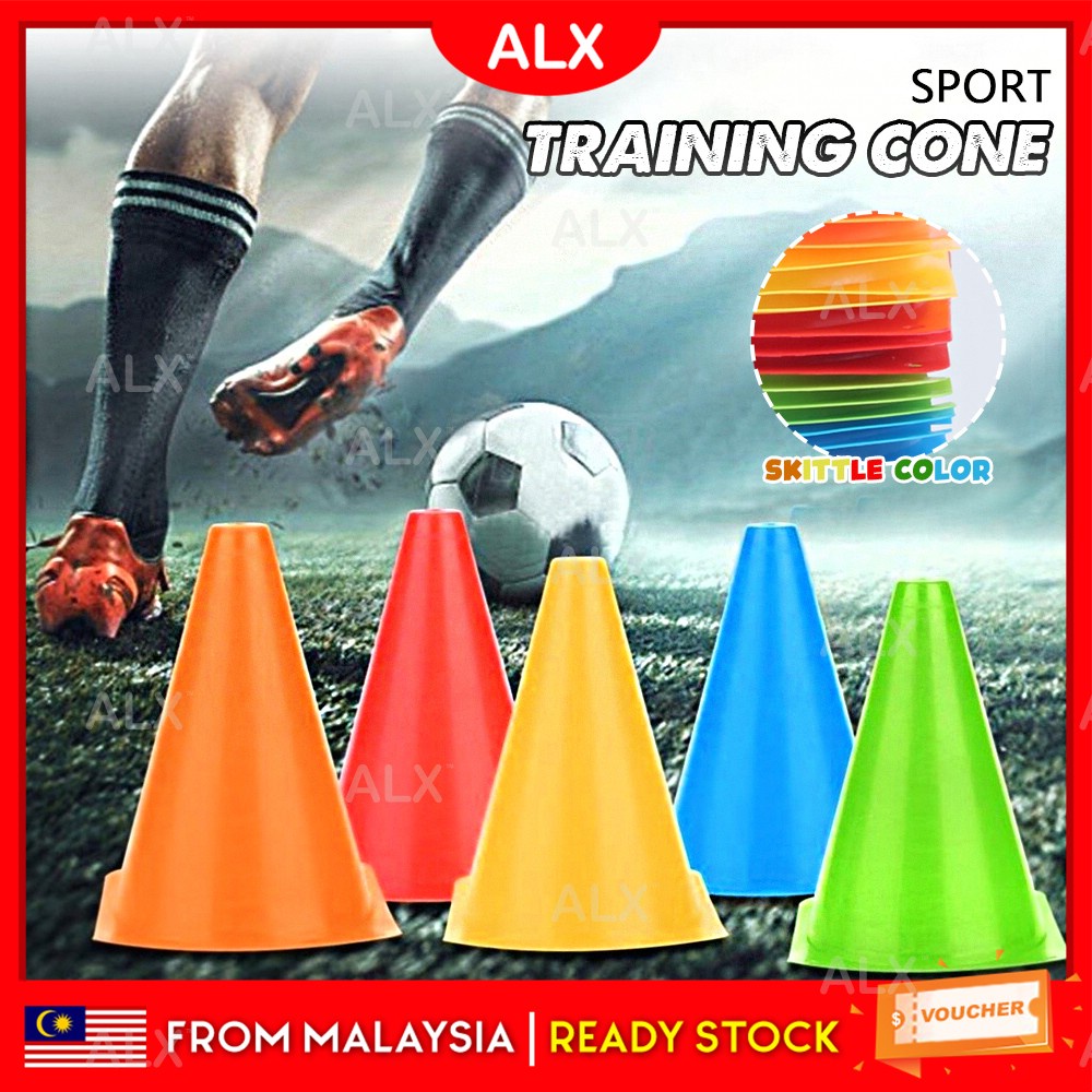 ALX Sports Training Cone Field Floor Marker Pet Training Cone Football ...