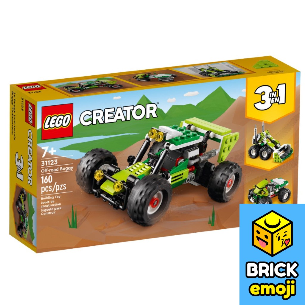 LEGO 31123 Creator 3in1 Off-road Buggy | Shopee Malaysia