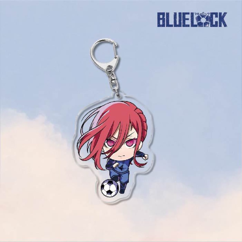 Anime BLUE LOCK Arcylic Keychain Cartoon Figures Isagi Yoichi Bachira ...