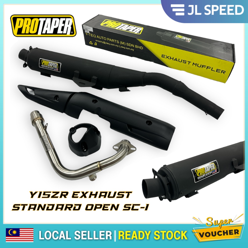 PROTAPER Y15 / Y15ZR STANDARD STD OPEN RACING EXHAUST PIPE EKZOS EXZOS ...