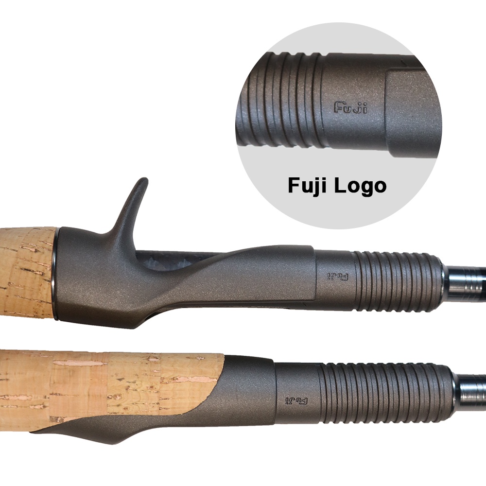 HYMIR Fuji Fishing Rod 2.1M(7ft) 8-16LB Spinning Rod Baitcasting Rod ...