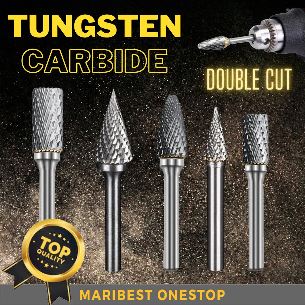 Tungsten Carbide Double Cut Burrs Rotary Tools Set For Woodworking ...