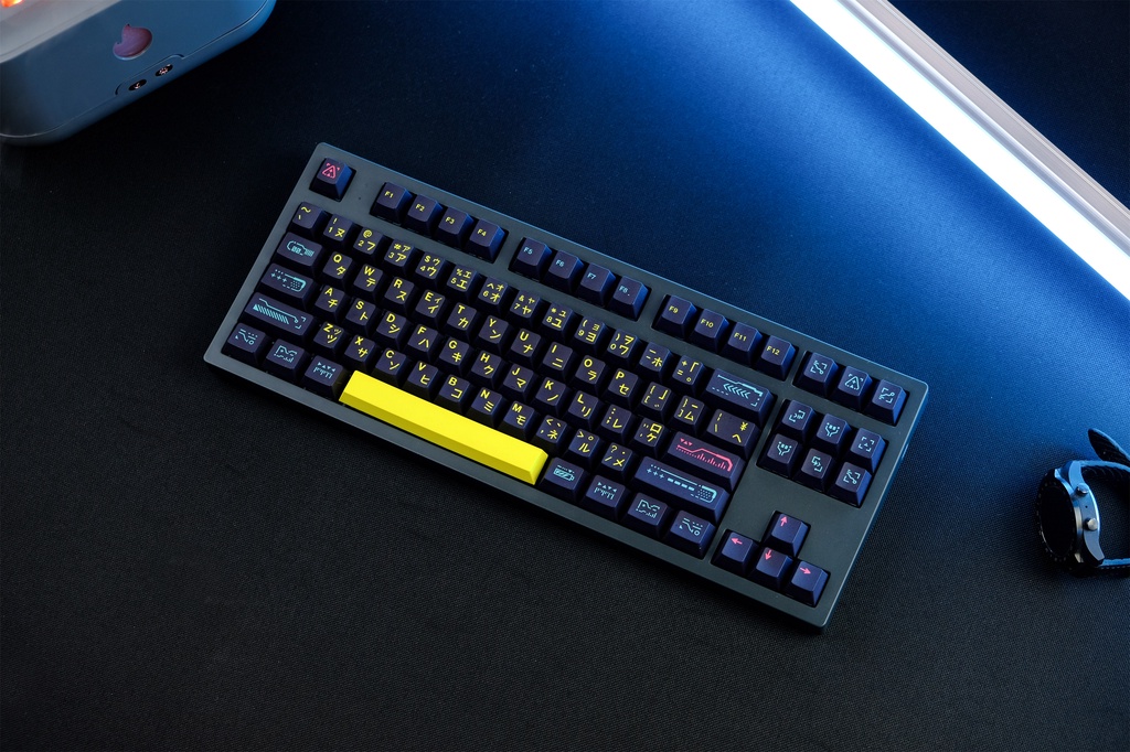 GMK Awakening Keycap, 130 Keys PBT Keycaps Cherry Profile DYE-SUB ...