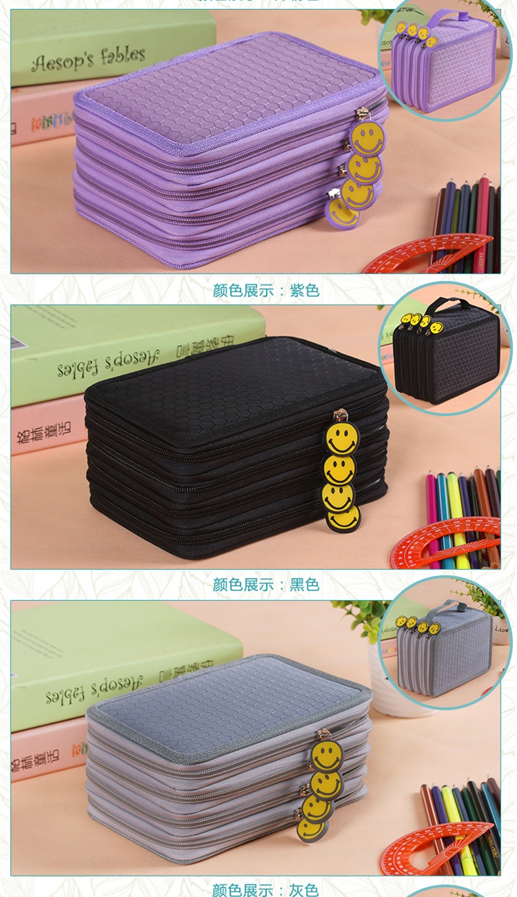 Multi-layer Super Large Pencil Case two-layer/three-layer/four-layer ...