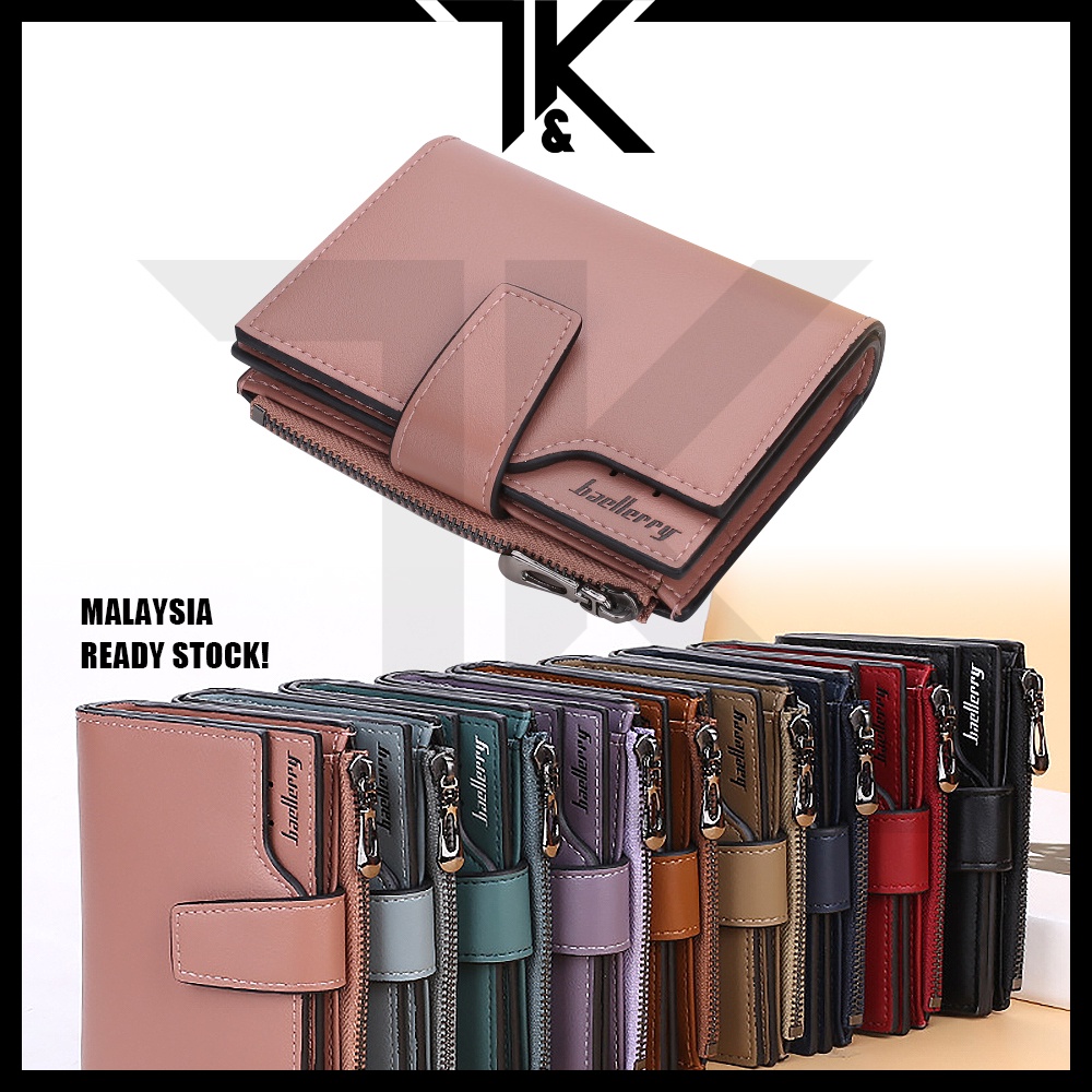 Short Wallet Woman Leather | Vertical Wallet With Card Picture Holder ...