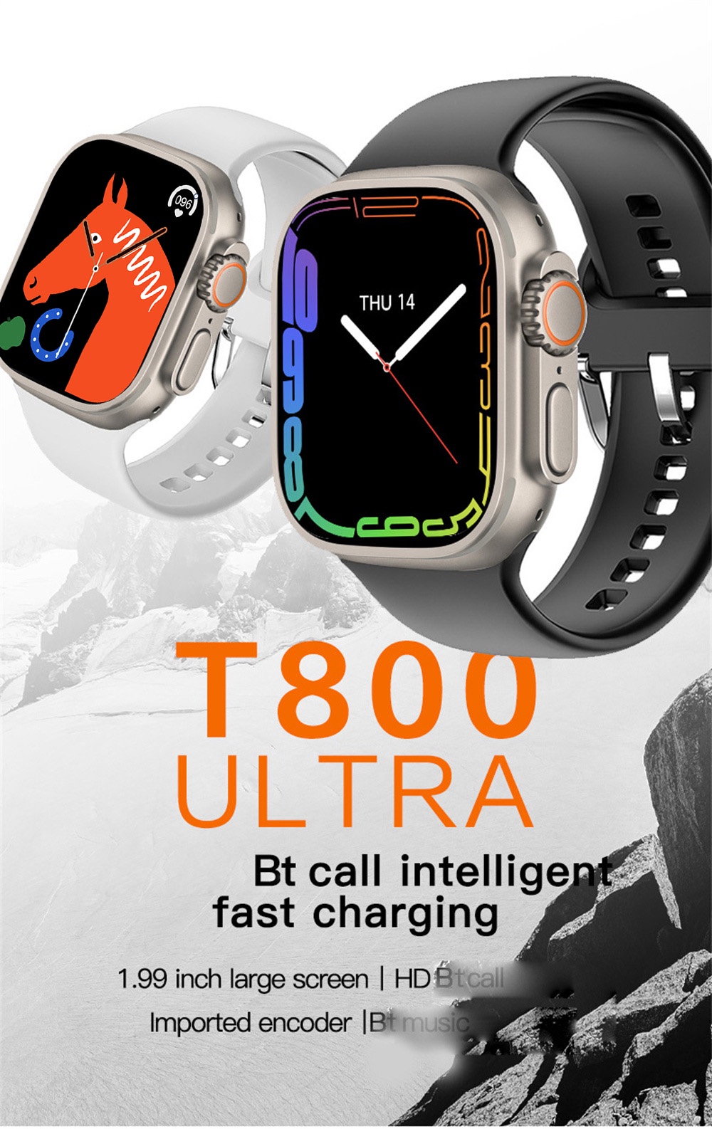 POSHI Bluetooth Dial Call Smart Watch Men Waterproof Original brand ...