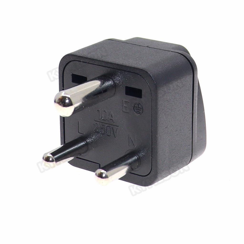 South Africa Plug Type D Adapter India 3 pins Conversion Power Plug ...