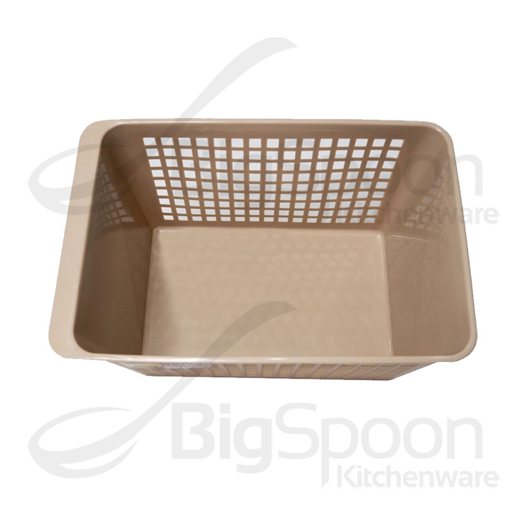 BIGSPOON M-237/238/239 Plastic Storage Basket Rectangle Organizer ...