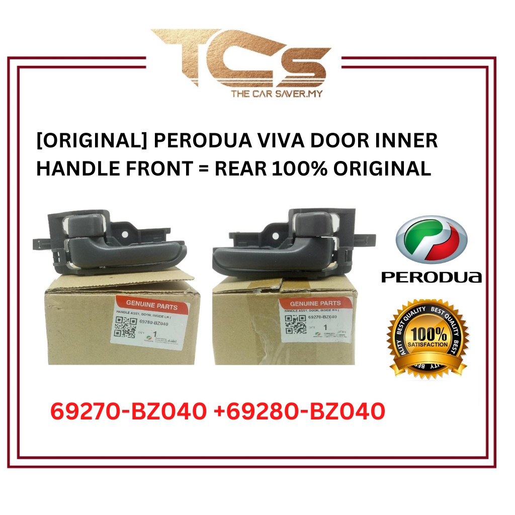 [ORIGINAL] Perodua Viva Door Inner Handle Front = Rear 100% ORIGINAL ...