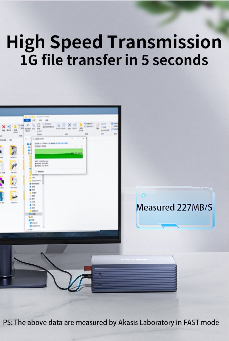 ACASIS 2.5/3.5 Dual Bay SATA To USB 3.0 HDD Enclosure Array Desktop ...