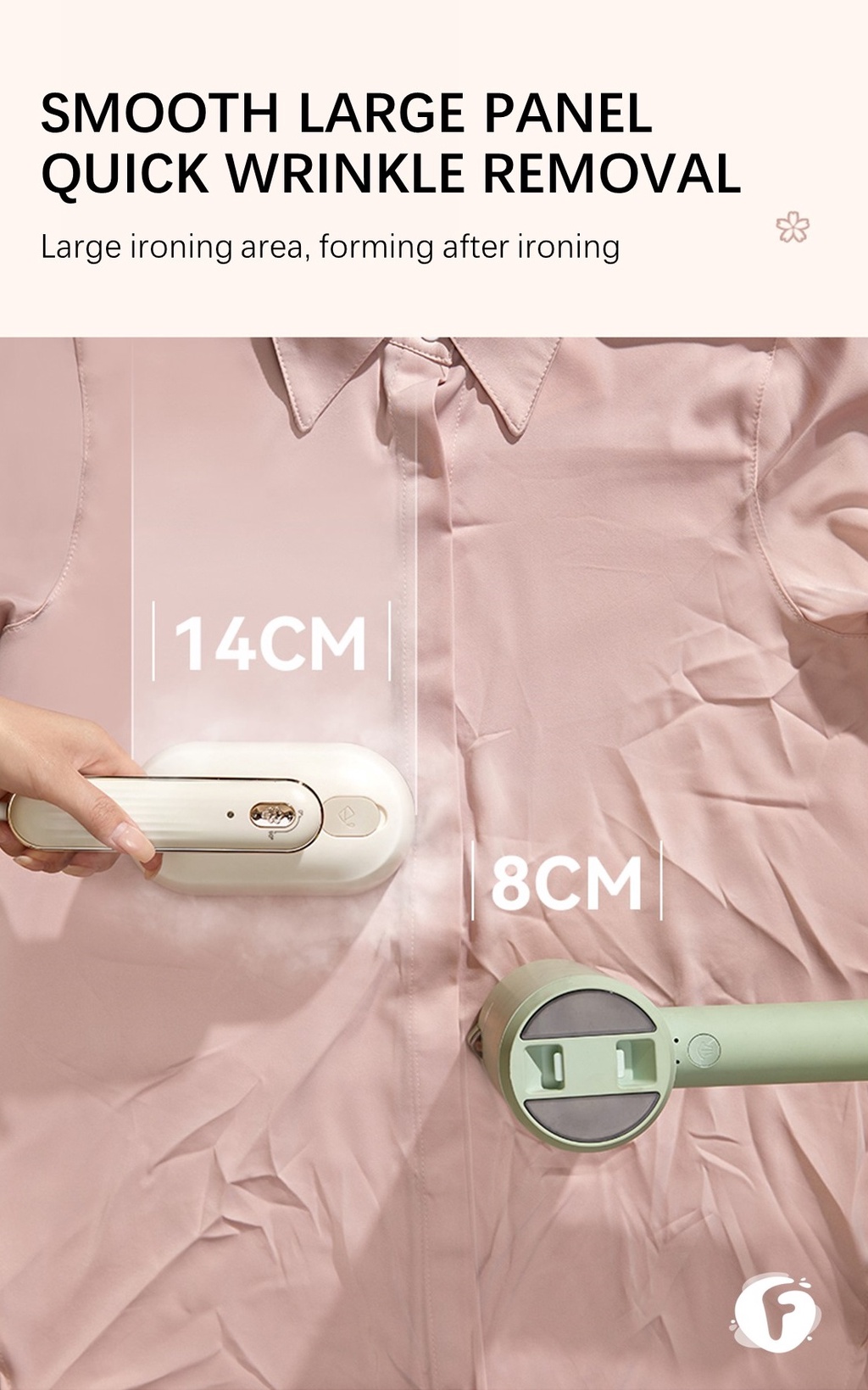 Daewoo Handheld Steam Iron Foldable Small Iron With Micro Booster ...