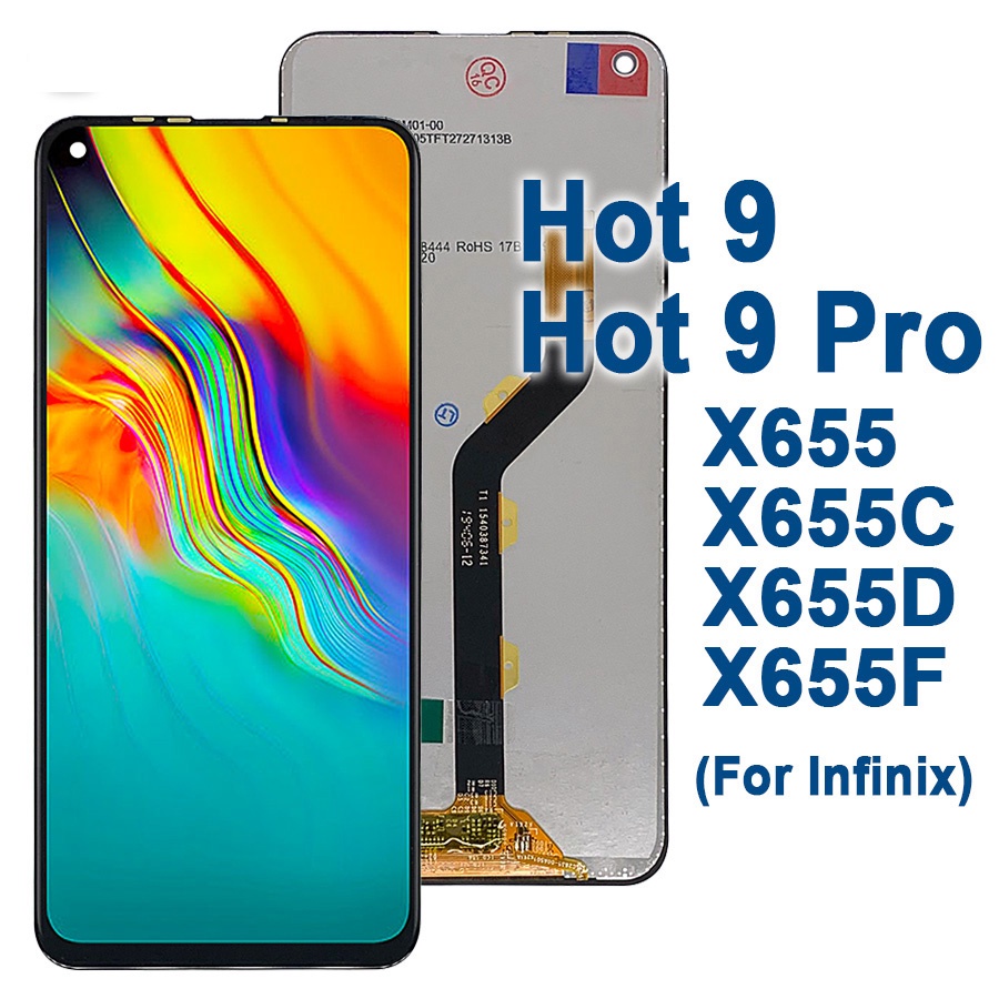 Original LCD For Infinix Hot 9 PRO X655 X655C X655D LCD with Frame ...
