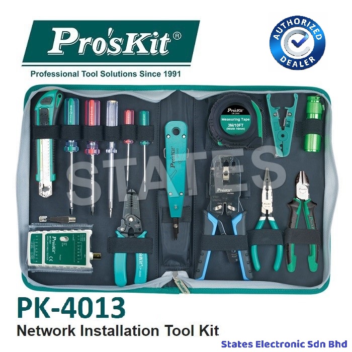 Pro'sKit PK-4013 Network Installation Tool Kit | Shopee Malaysia
