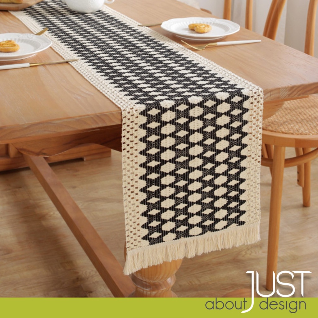 Table Cloth Table Runner Meja Kain Collection Table Mat Cotton Linen ...