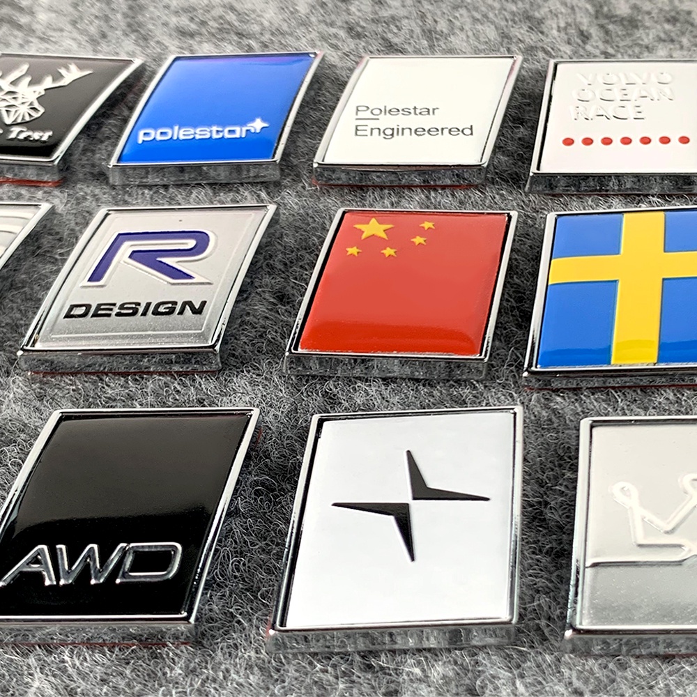 Modified Polaris Volvo Ocean Race R Desig Metal 3D Car Sticker For ...