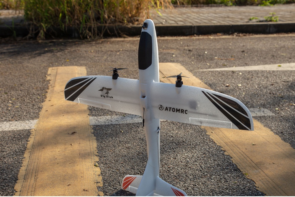 ATOMRC Fixed Wing Flying Fish 650mm Wingspan FPV Aircraft RC Airplane ...