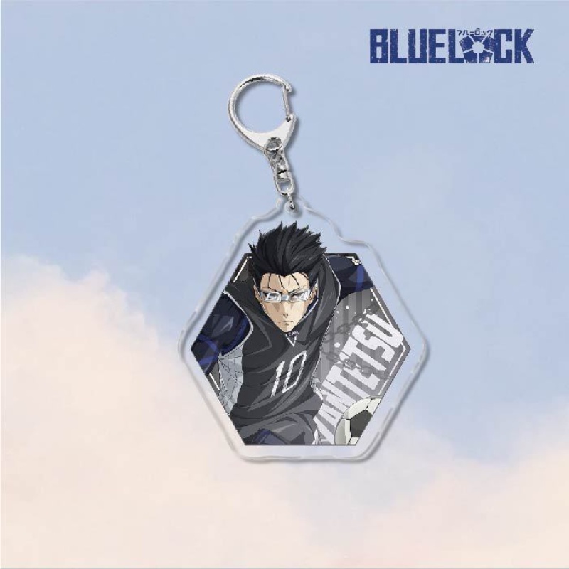 Anime BLUE LOCK Arcylic Keychain Cartoon Figures Isagi Yoichi Bachira ...