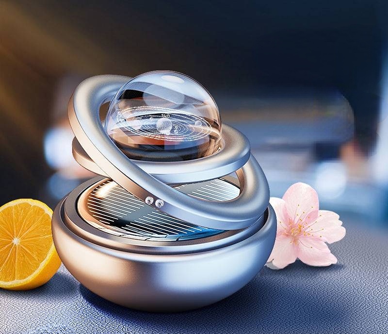 Solar Car Aromatherapy Air Freshener Interstellar Suspension Double ...