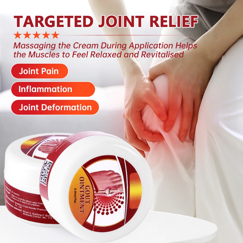 10g Bunion Gout Treatment Ointment Toe Joint Valgus Corrector Cream ...