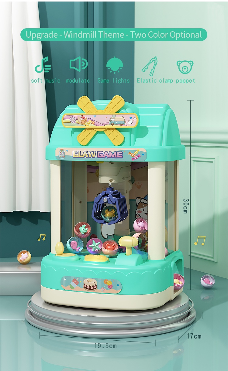 [Qilemeng] Claw Machine Toys Kids Large Machine Vending Machine Toy ...