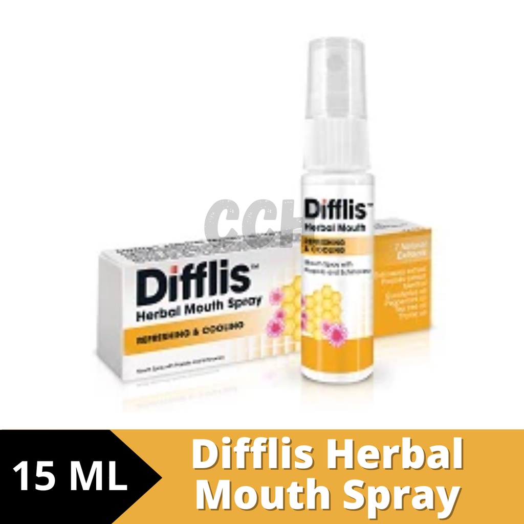 [EXP 03/2026] Difflis Herbal Mouth Spray -15 ML | Shopee Malaysia