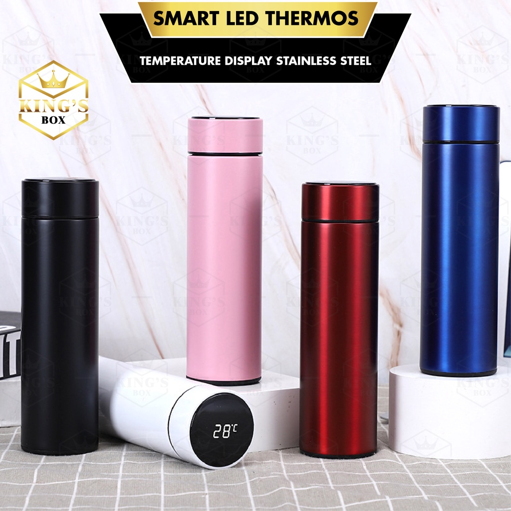 500ml Fashion Smart Temperature Flask LED Display Vacuum Thermal Flask ...